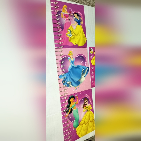 Disney | Other | Disney Princess Height Chart | Poshmark